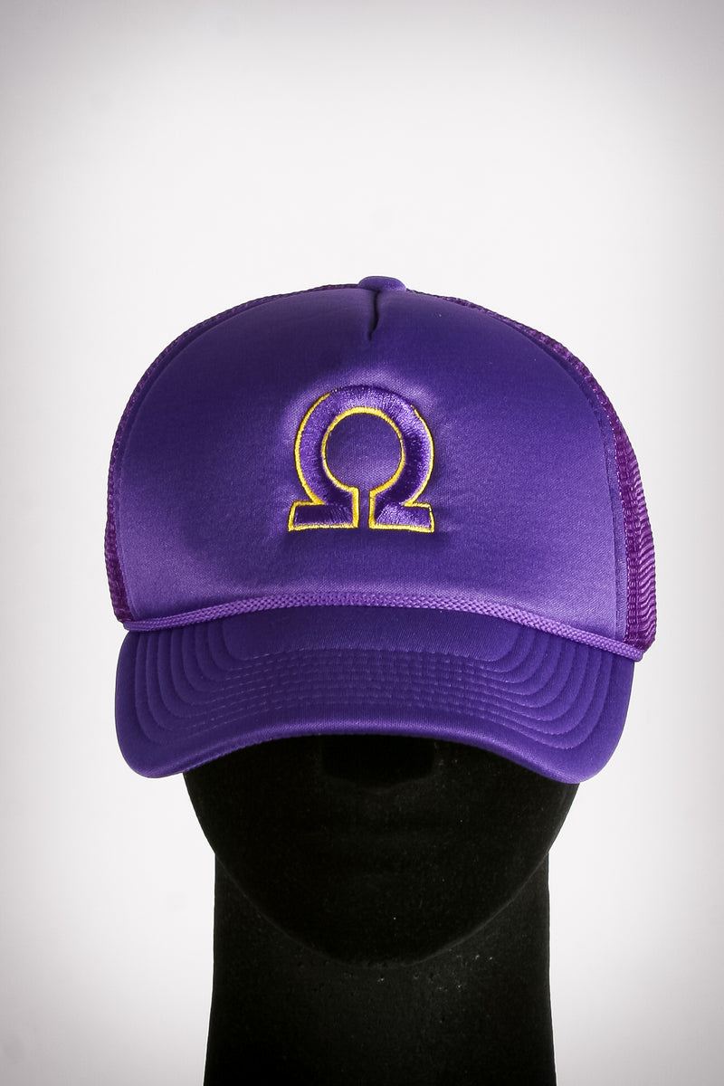 Ω trucker, purple – Burning Sands™