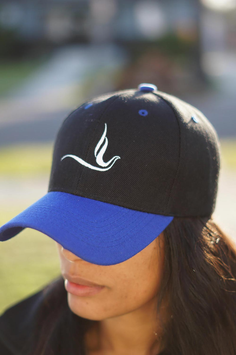 Peace Dove cap, black/blue – Burning Sands™