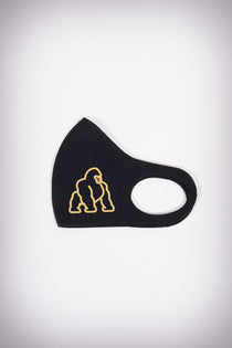 Protected! APE mouth mask, black – Burning Sands™