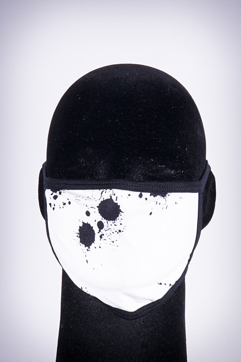 Covered! Splatter mouth mask, white – Burning Sands™