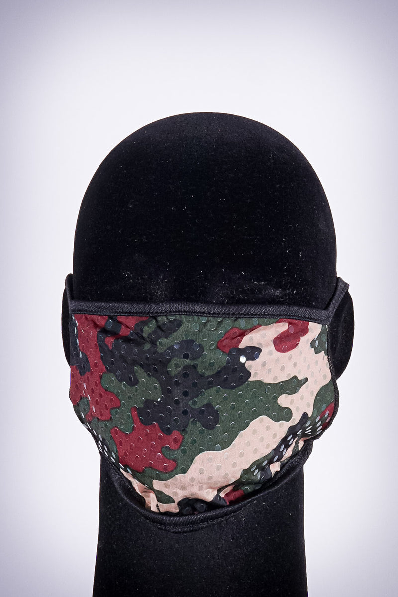 Covered! Army Brat mouth mask, green – Burning Sands™