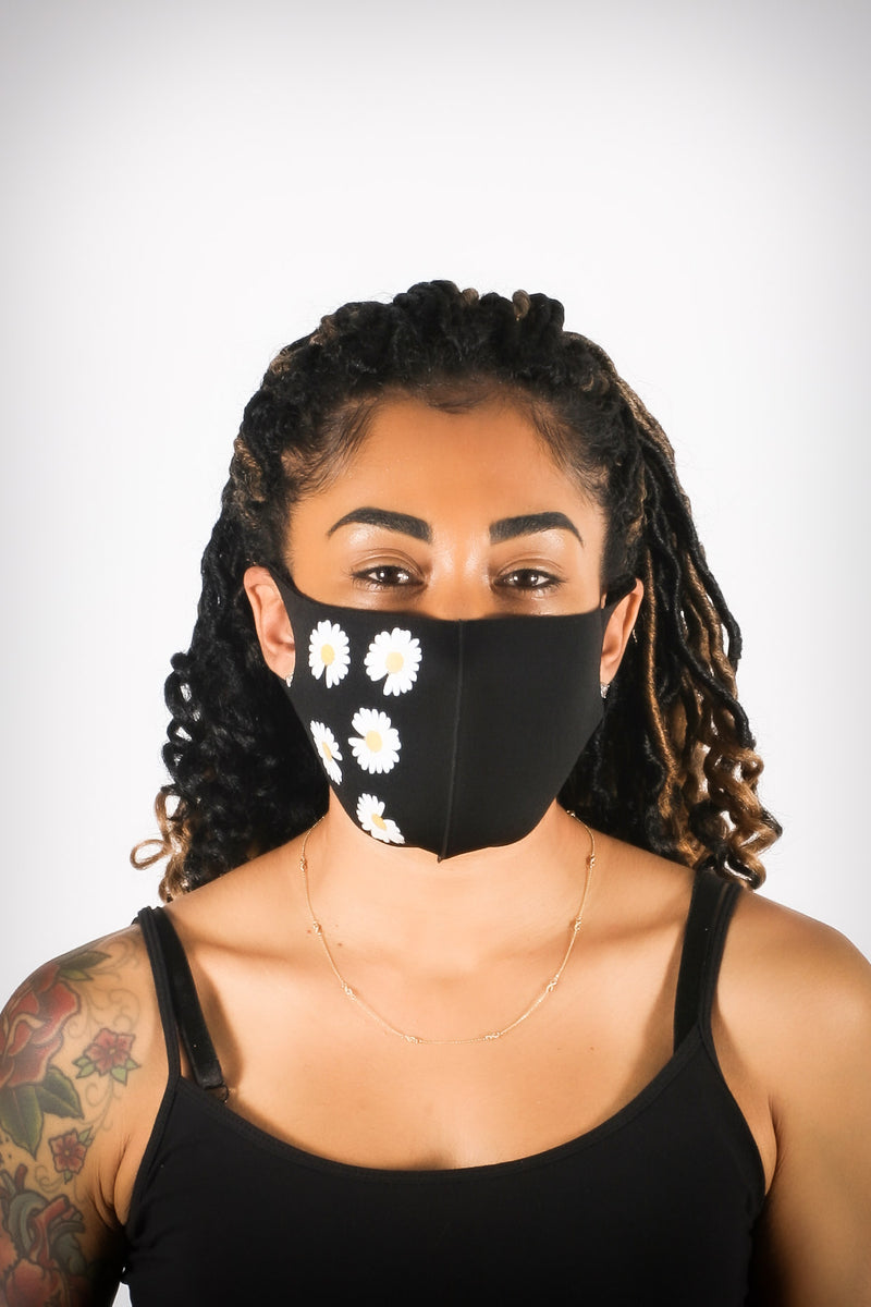 Covered! Lazy Daisy mouth mask – Burning Sands™